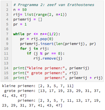 Pythagoras 58-3 | Het vinden van priemgetallen